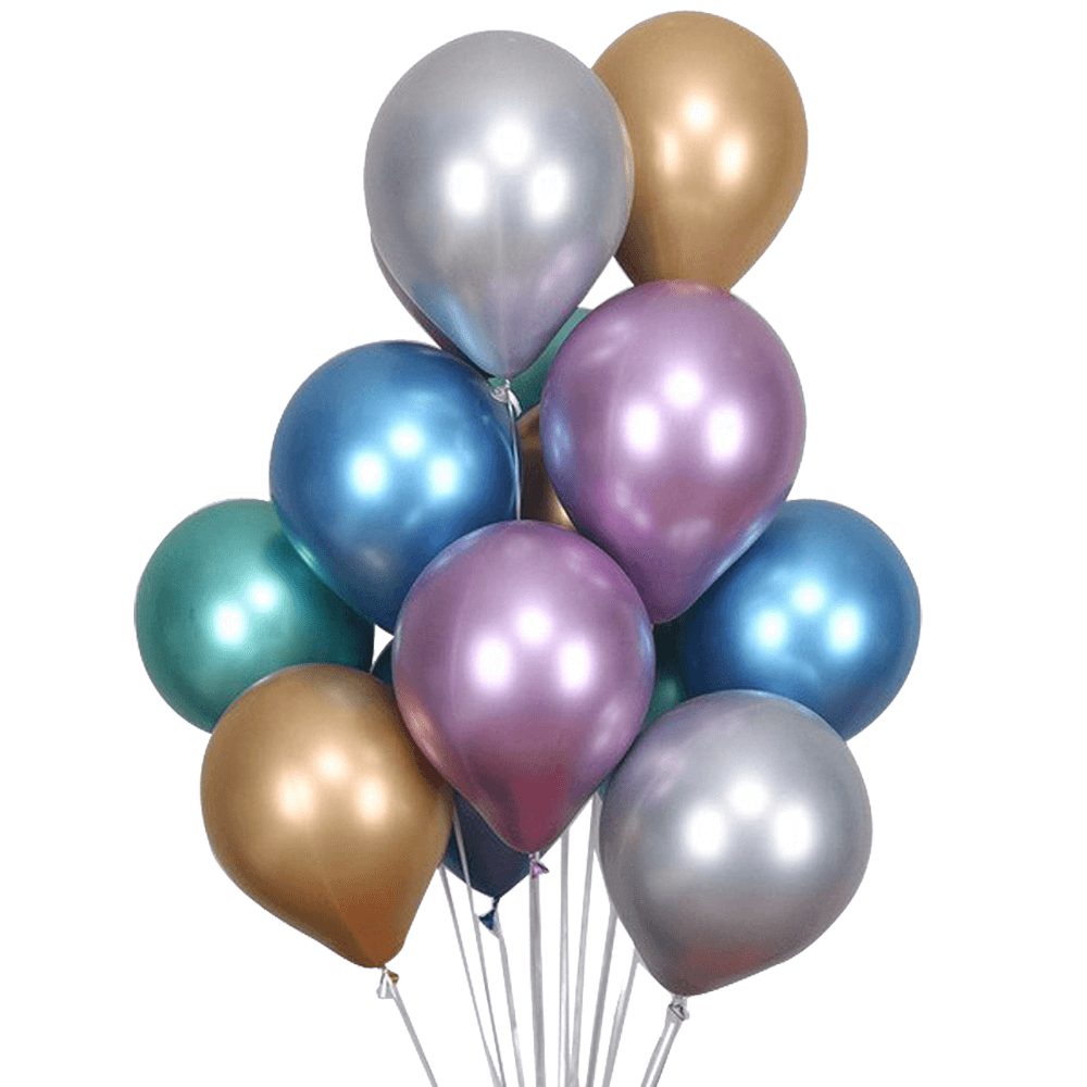 round attractive Chrome Balloon - ALO Balloons