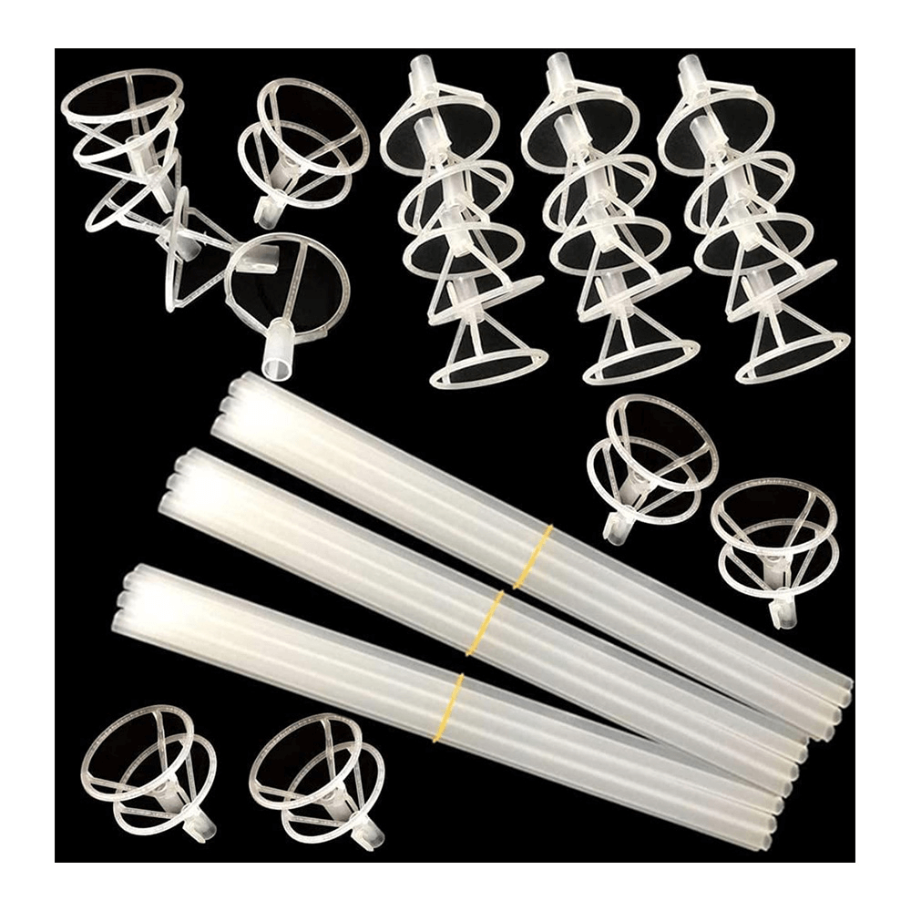 Led Bobo Light Up Hand Holder Balloon 70cm Clear Transparent Balloon ...